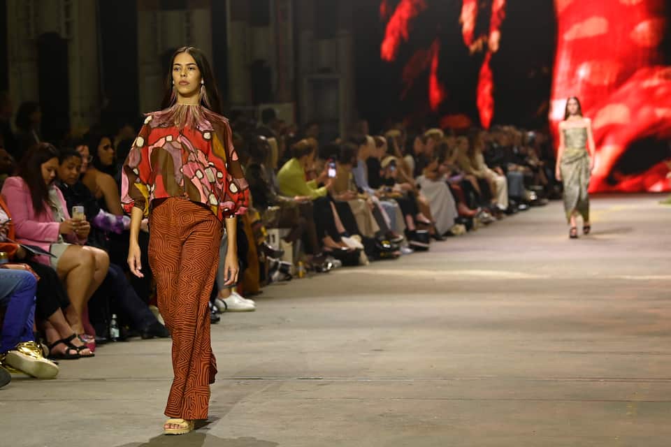 First Nations designers and artists make history at Australian Fashion ...