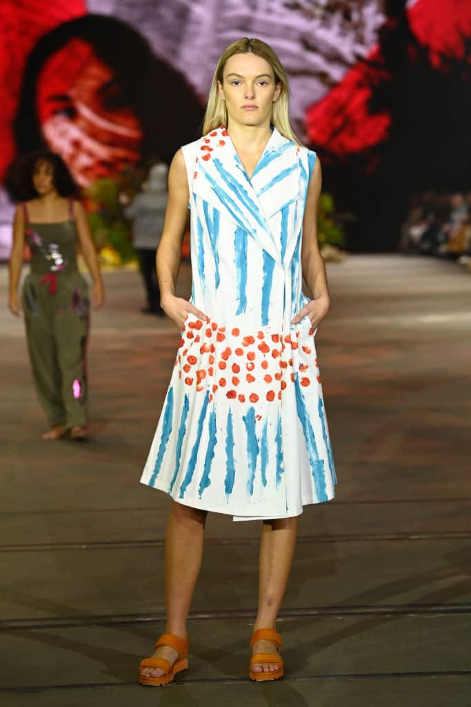 First Nations designers and artists make history at Australian Fashion ...