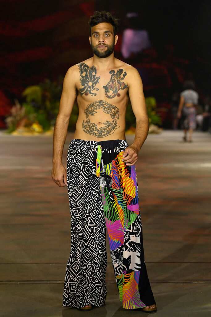 First Nations designers and artists make history at Australian Fashion ...