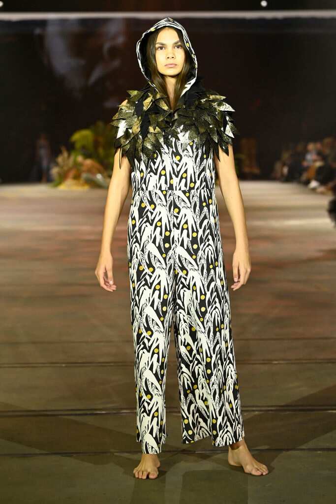 First Nations designers and artists make history at Australian Fashion ...