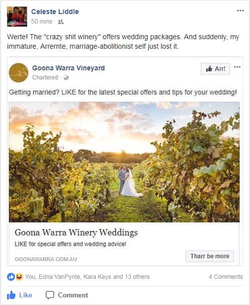 Crazy sh*t: name of Melbourne winery has people in hysterics | SBS NITV