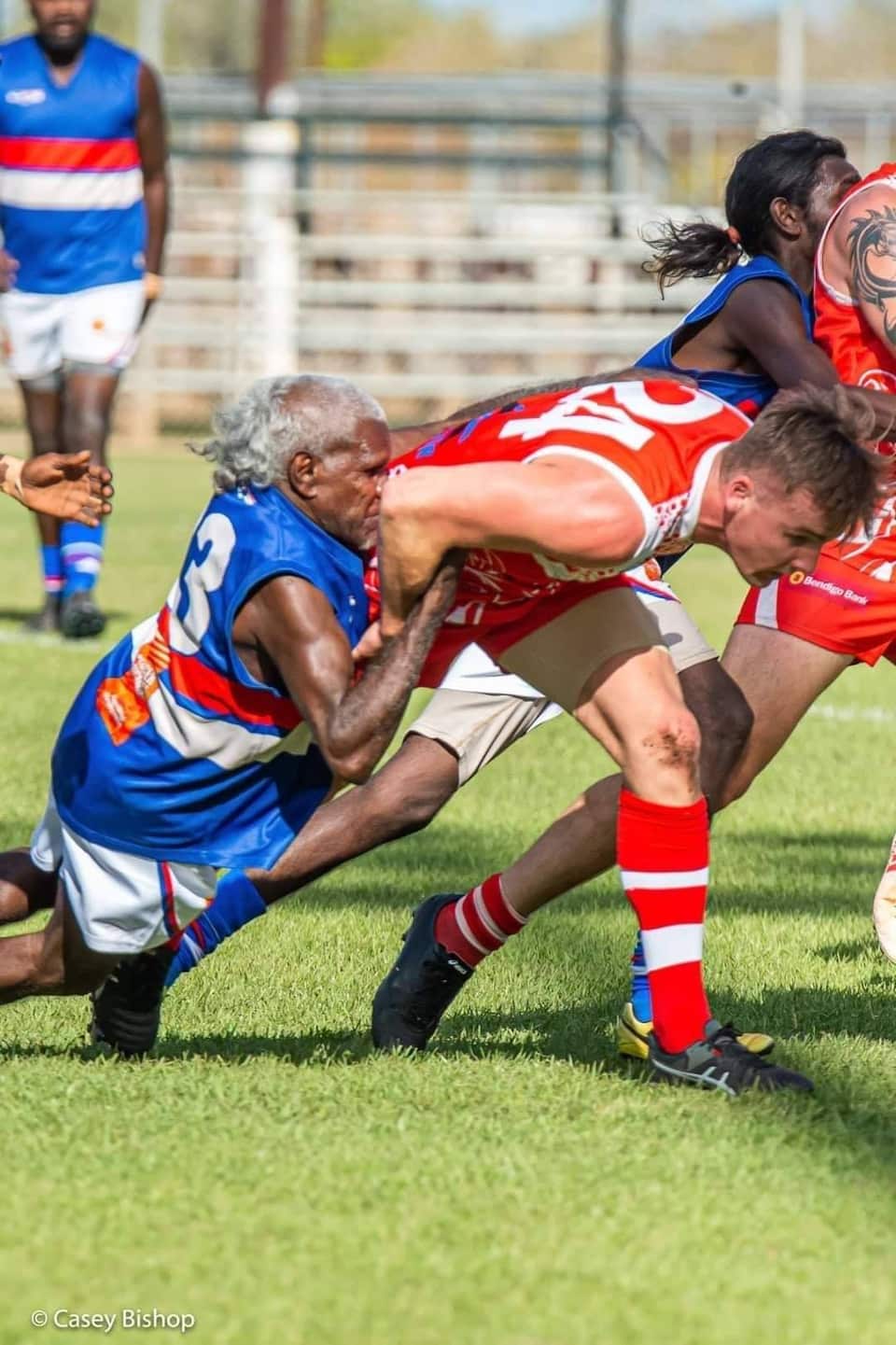 62-years-young: Football legend, Keith Rogers still showing young men ...