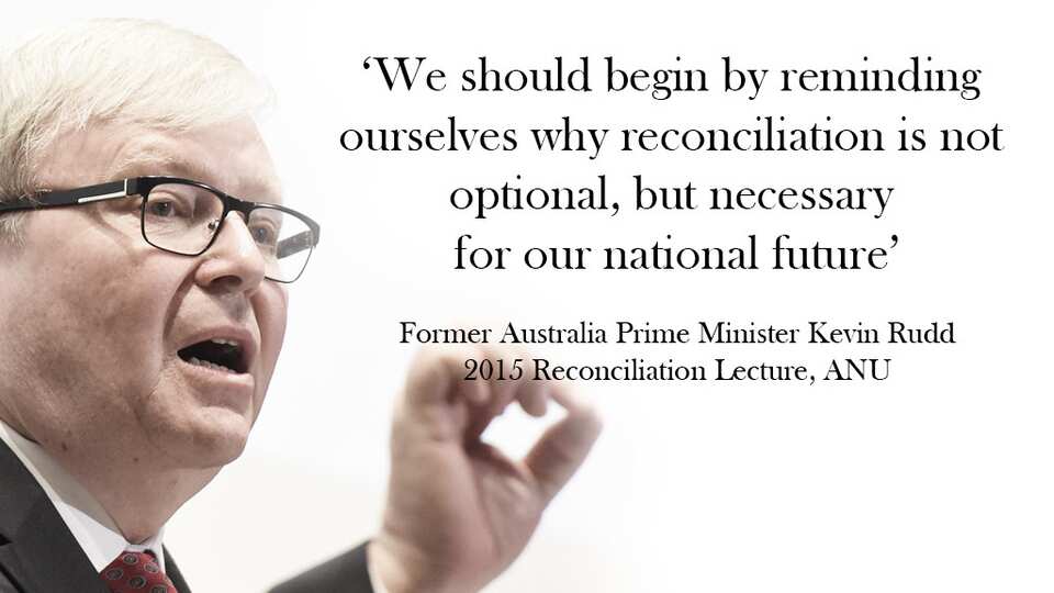 Kevin Rudd's 2015 Reconciliation Lecture: full text and key quotes ...
