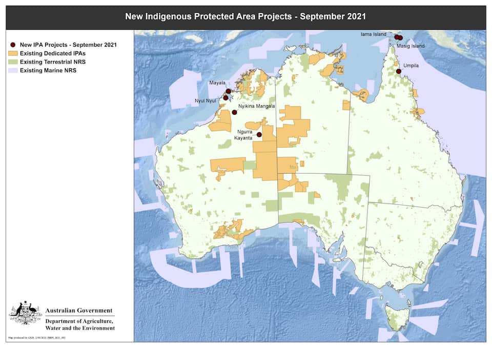 Traditional Owners to manage land in seven new Indigenous Protected ...