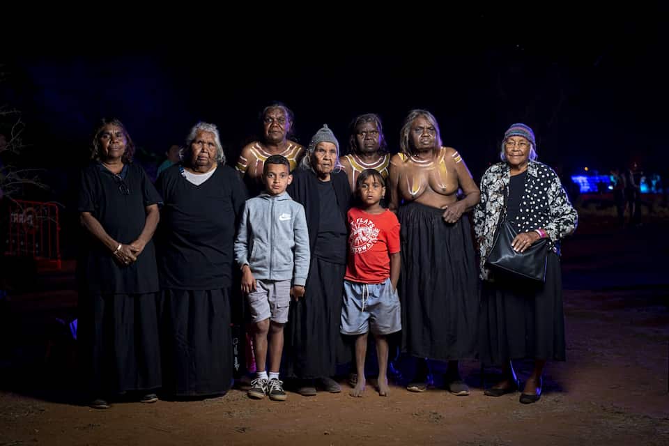 Bold colours light up Arrernte Country at Parrtjima Light Festival ...