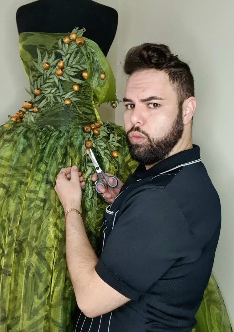 The story behind *that* First Nations gown at Australian Fashion Week ...