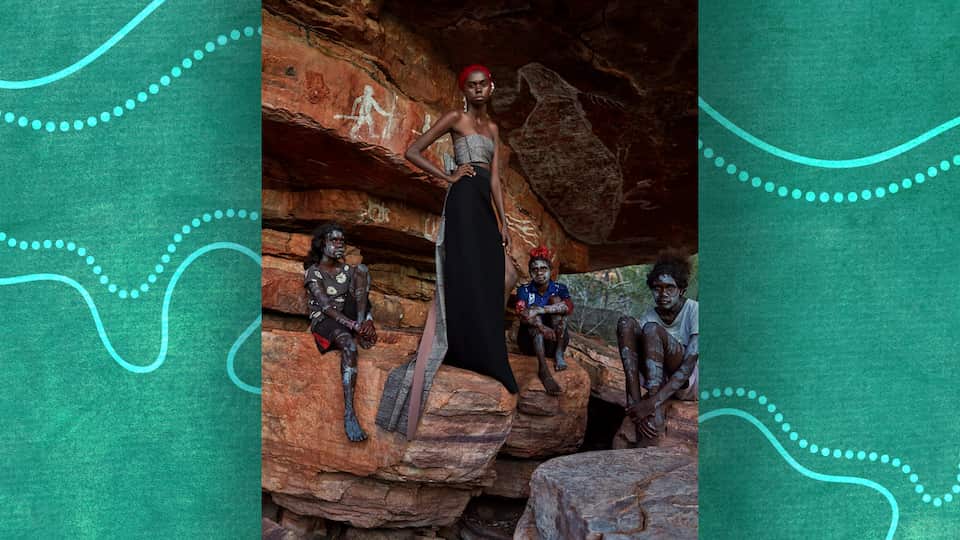 Meet the Maningrida model becoming fashion's brightest star | SBS NITV