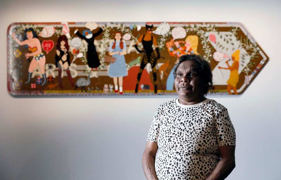 NATSIAA 2019: Djambawa Marawili wins top Indigenous art prize | SBS NITV