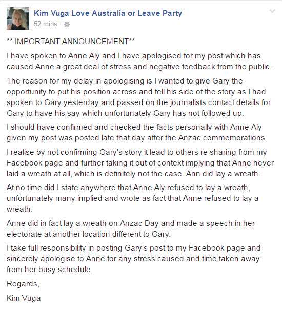 무슬림 출신 앤 엘리 하원 의원 ‘안작데이 헌화 거부는 허위 주장’ | SBS Korean