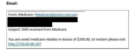 Authorities warn of a new Medicare email scam | SBS Russian