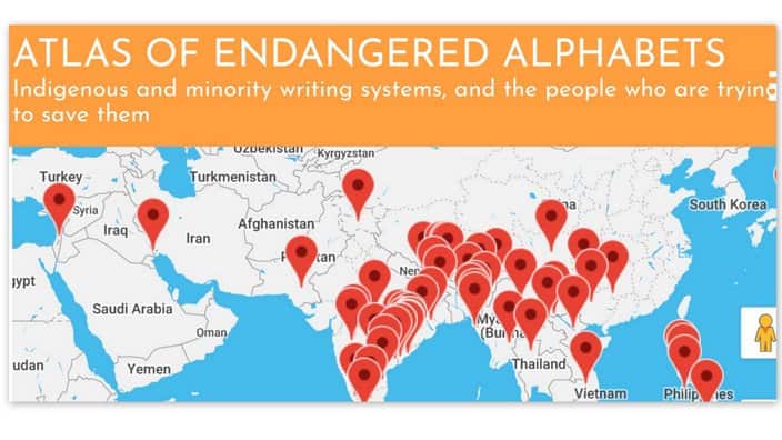 Alphabets at risk: Mapping the worlds endangered alphabets | SBS Hmong