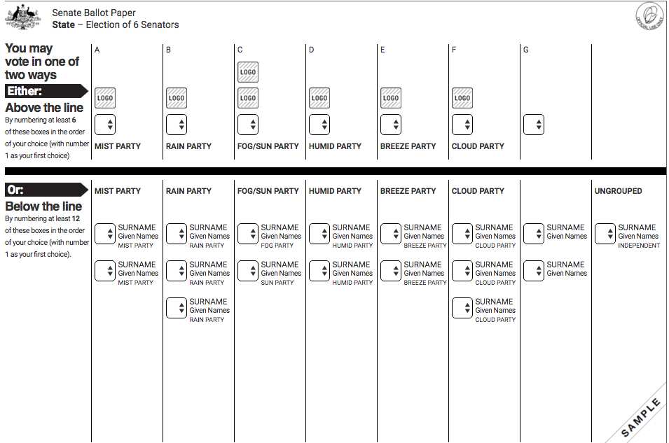 Cómo completar las papeletas para que tu voto cuente en las elecciones ...