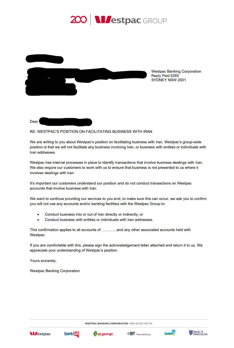 Locked out: Why are Australian banks refusing customer transactions ...