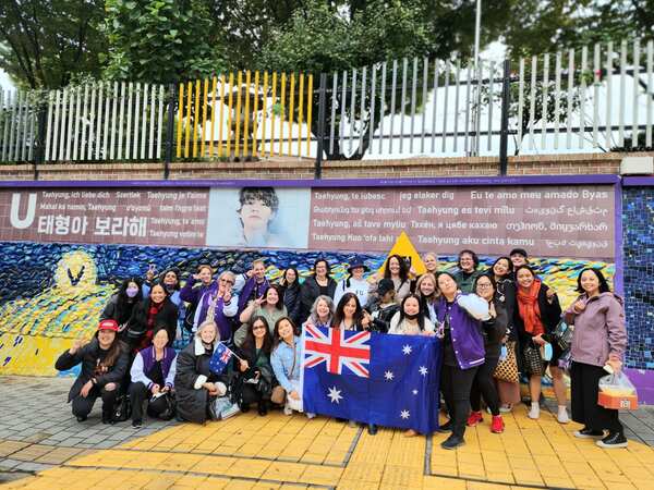 'Never too old for K-Pop': Sharon, 71, credits BTS fan club with ...