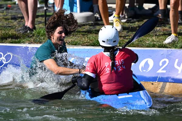 Paris Olympics day ten: Noemie Fox wins kayak gold as Jack Robinson ...