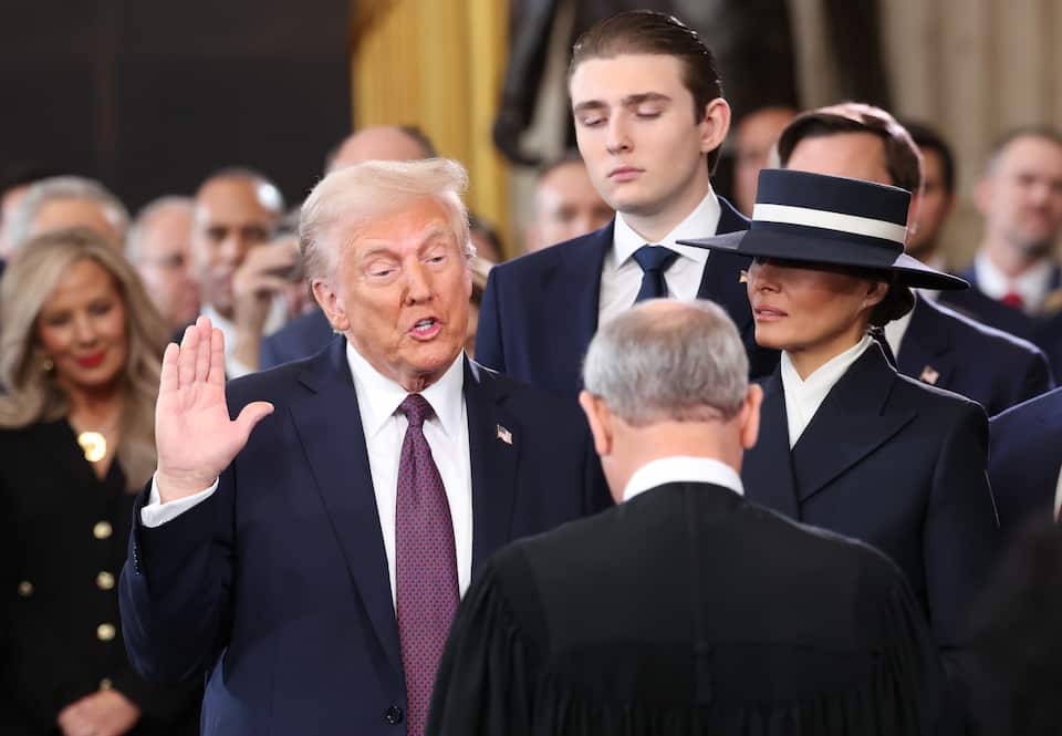In pictures: US President Donald Trump's 2025 inauguration | SBS News